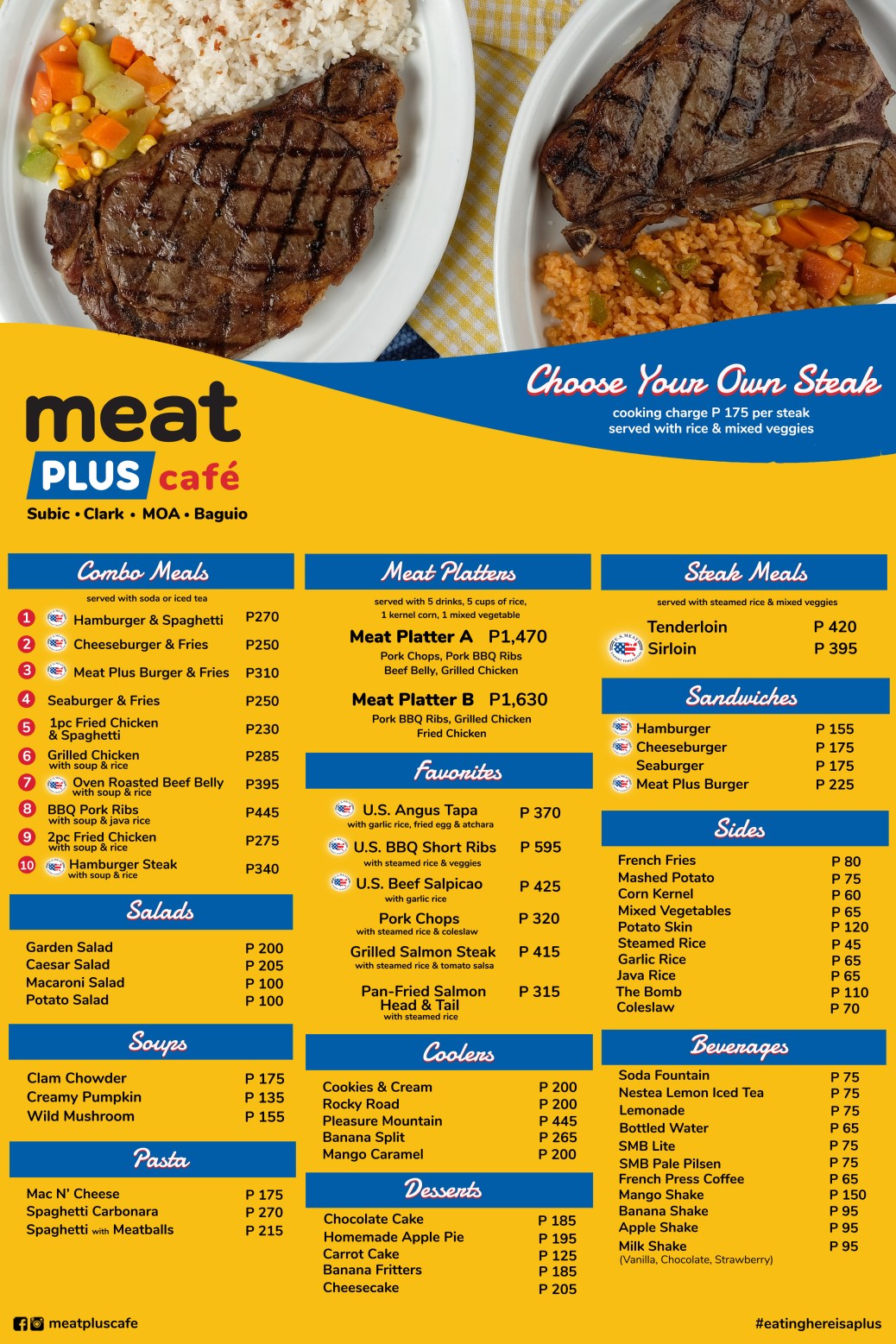 Meat Plus Cafe: Great Cuts of Meat, Plus Ultra | X Marks the Spot for ...